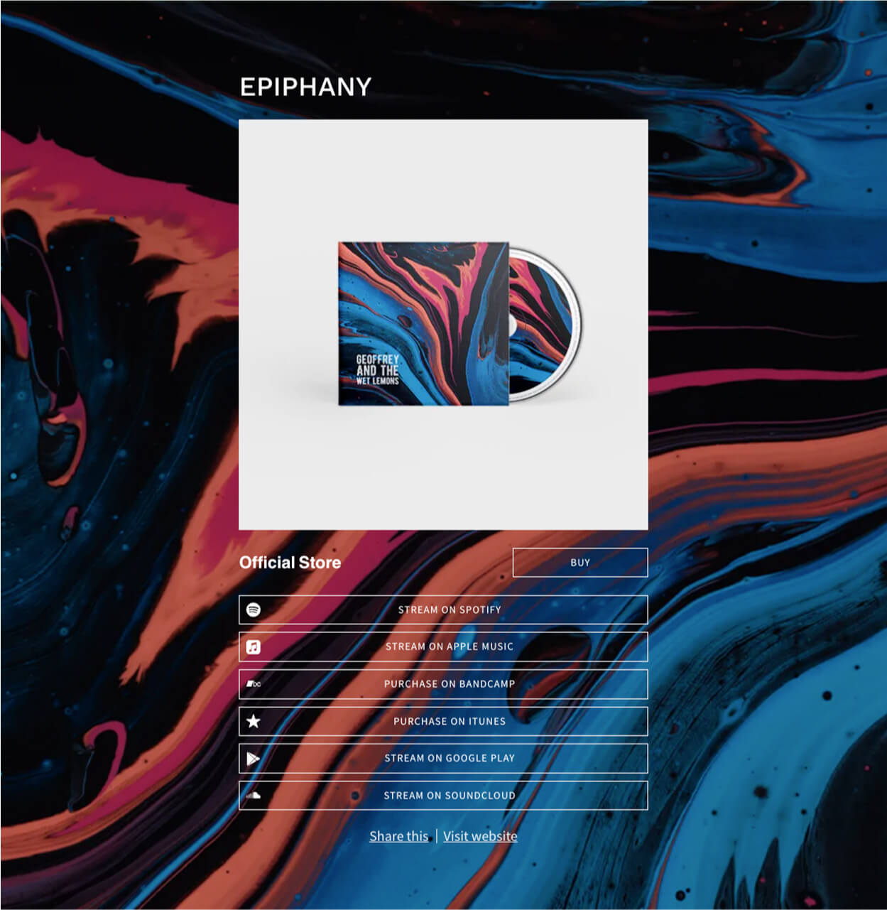 Band Websites that Work | Website Builder for Musicians | Bandzoogle